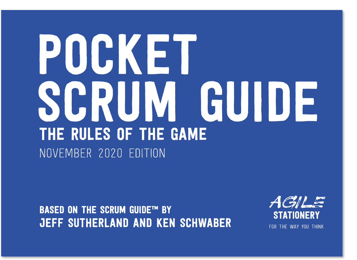 The 2020 Pocket Scrum Guide – Agile Stationery